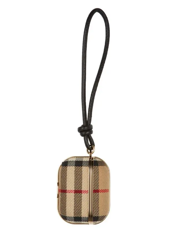 Burberry Airpods Pro Check Case - Archive Beige | Editorialist